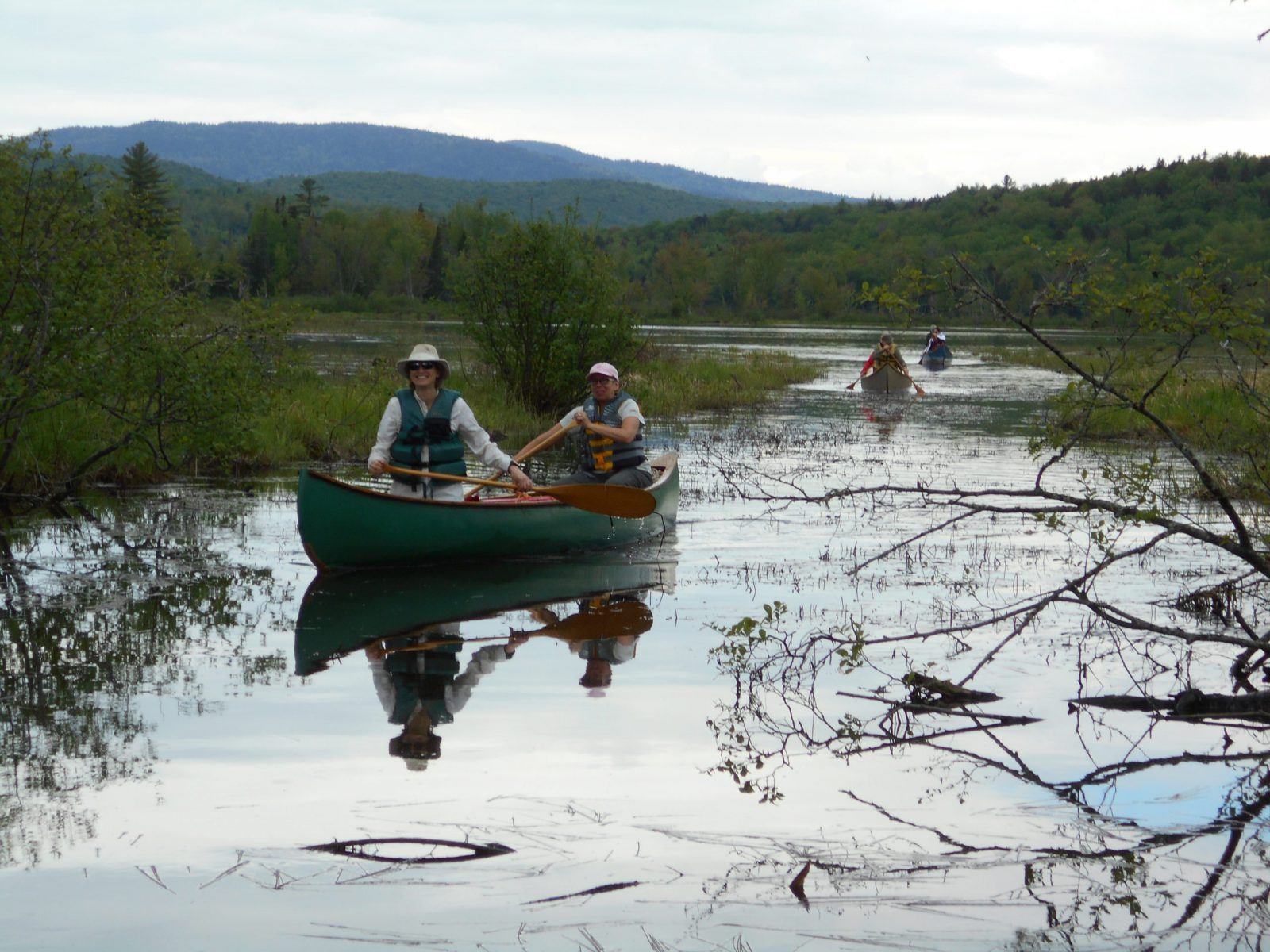 Canoeing in Maine in May - Mahoosuc Guide Service